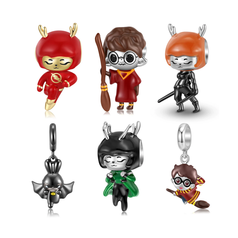 Charm super héros harry potter argent pour bracelet